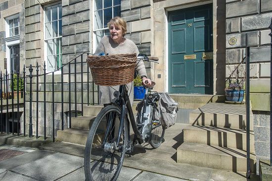 Dr Angelica Goodden Using Invisible Wheelchair Editorial Stock Photo ...
