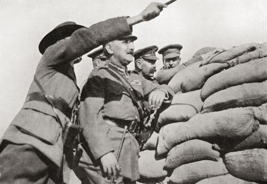 Lord Kitcheners Personal Visit Gallipoli 1915 Editorial Stock Photo ...