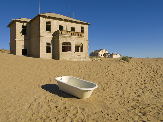 Ruins Quartermaster Generals House Kolmanskop Namibia Editorial Stock ...