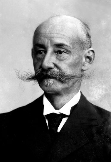 Historic Photograph Old Man Moustache Around Editorial Stock Photo ...