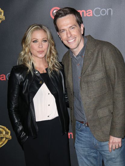 Christina Applegate Ed Helms Editorial Stock Photo - Stock Image ...