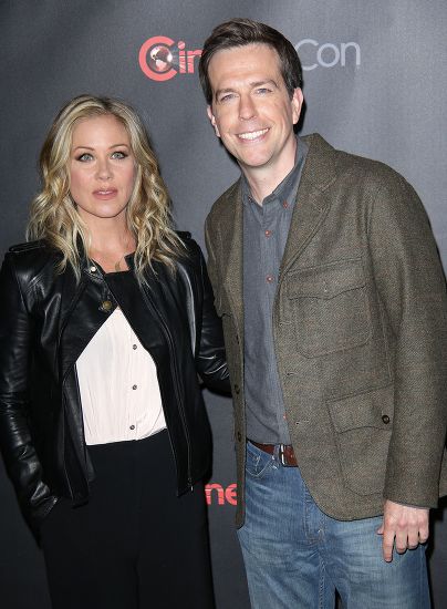 Christina Applegate Ed Helms Editorial Stock Photo - Stock Image ...