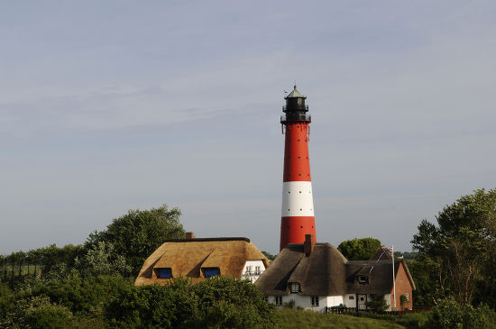 Lighthouse Pellworm Island Boardinghouse Leuchtfeuer North Editorial ...