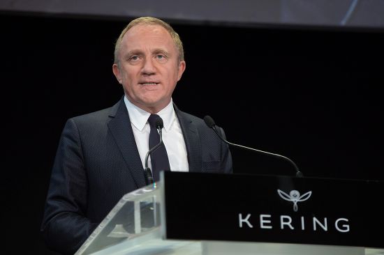 French Luxury Group Kering Ceo Francoishenri Editorial Stock Photo ...