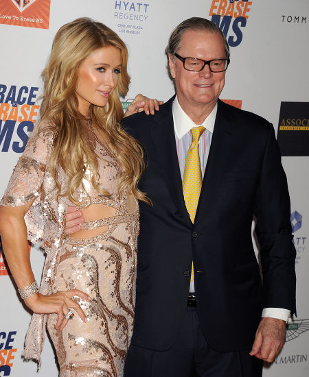 Paris Hilton Father Richard Hilton Editorial Stock Photo - Stock Image ...