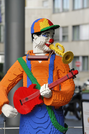 Lego Guitarist Trumpet Player Lego Center Editorial Stock Photo - Stock ...