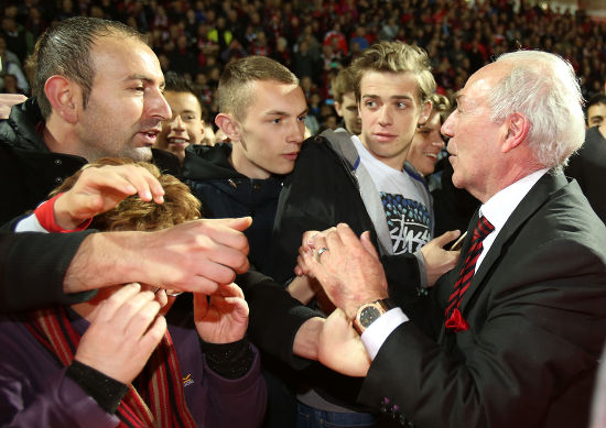 Bournemouth Chairman Jeff Mostyn Celebrates Fans Editorial Stock Photo ...
