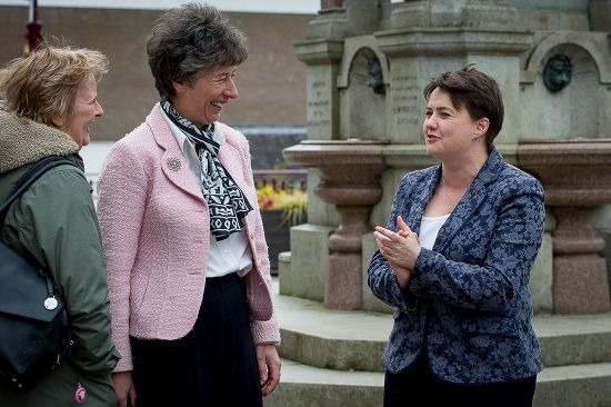 Snp Msp Roseanna Cunningham Stops Ruth Editorial Stock Photo - Stock ...