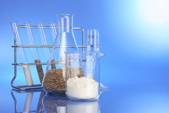 Flour Wheat Grain Test Tubes Measuring Editorial Stock Photo - Stock ...