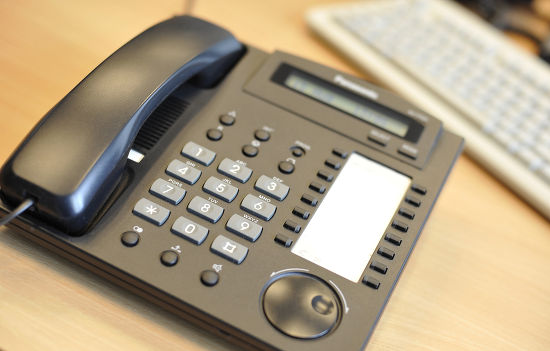 Telephone Computer Keyboards On Desk Office Editorial Stock Photo ...