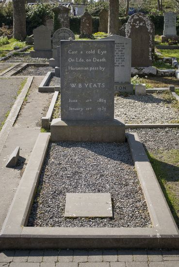 Wb Yeats Grave Drumcliffe Graveyard Editorial Stock Photo - Stock Image ...
