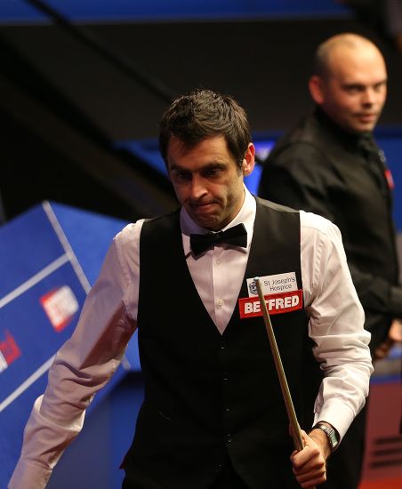 Ronnie Osullivan After Loosing Stuart Bingham Editorial Stock Photo ...