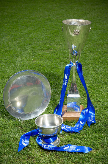 Sse Swalec Cup Sse Swalec Plate Editorial Stock Photo - Stock Image ...