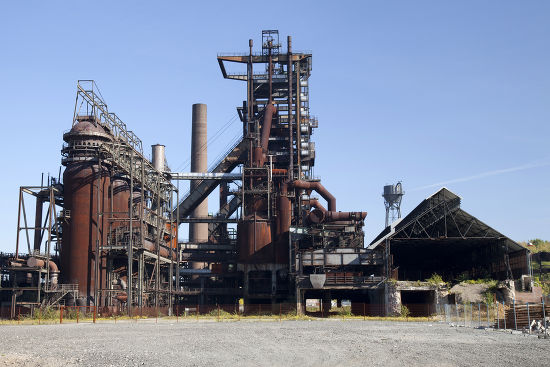 Blast Furnace Former Steel Mill Location Editorial Stock Photo - Stock ...