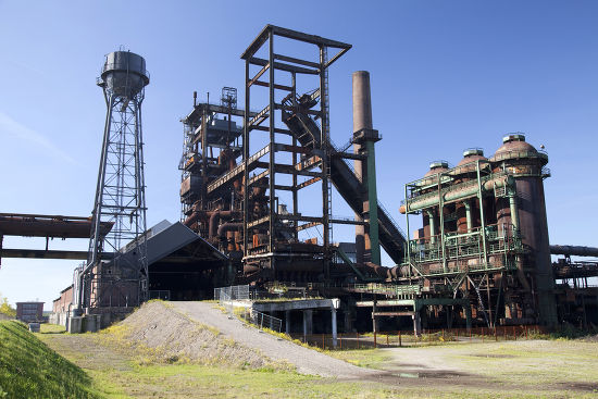 Blast Furnace Former Steel Mill Location Editorial Stock Photo - Stock ...