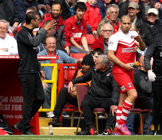 Charlton Athletic Head Coach Guy Luzon Editorial Stock Photo - Stock ...