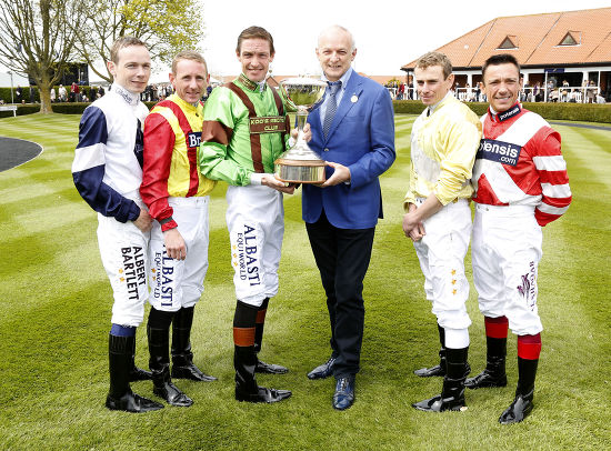 Champion Jockeys Jamie Spencer Paul Hanagan Editorial Stock Photo ...