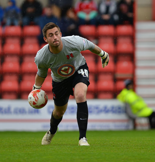 Leyton Orients Goalkeeper Alex Cisak During Editorial Stock Photo ...
