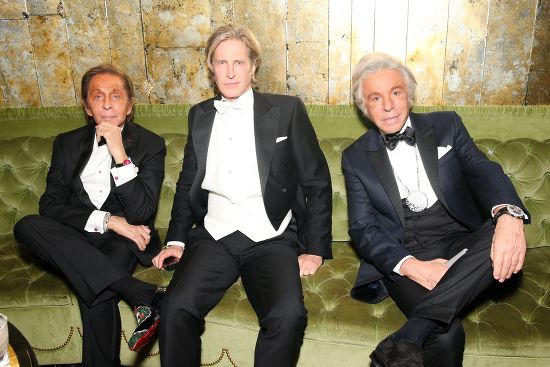 Valentino Bruce Hoeksema Giancarlo Giammett Editorial Stock Photo ...