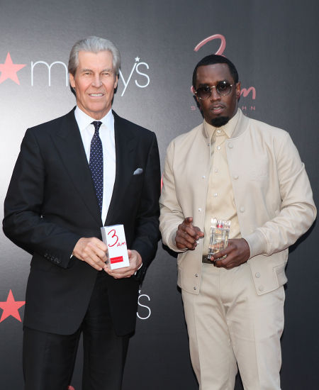Terry J Lundgren Sean Combs Editorial Stock Photo - Stock Image ...
