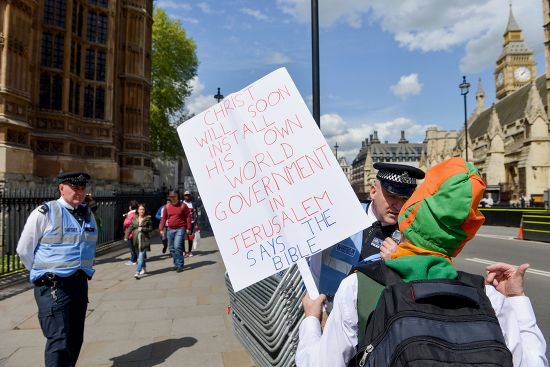 Neil Horan Dancing Priest Speaks Police Editorial Stock Photo - Stock ...