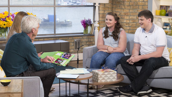 Phillip Schofield Amanda Holden Jenny Gisby Editorial Stock Photo ...