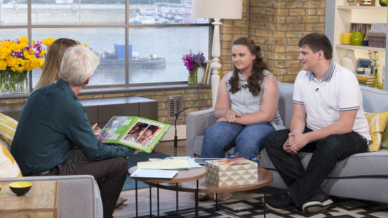 Phillip Schofield Amanda Holden Jenny Gisby Editorial Stock Photo ...