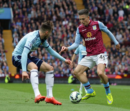 Jack Grealish Aston Villa Carl Jenkinson Editorial Stock Photo - Stock ...