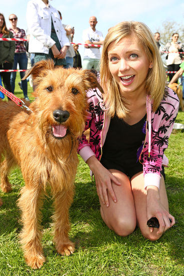Rachel Riley Countdown Presenter Cuddles Max Editorial Stock Photo ...