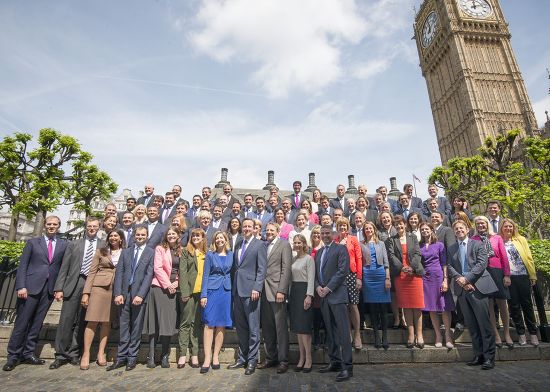 David Cameron All Conservative Mps Pose Editorial Stock Photo - Stock ...