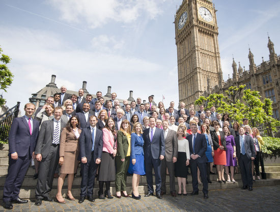 David Cameron All Conservative Mps Pose Editorial Stock Photo - Stock ...