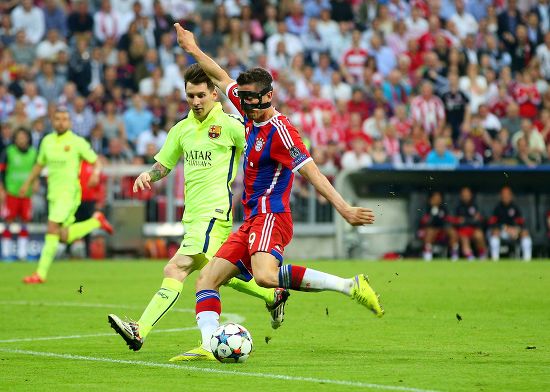 Robert Lewandowski Bayern Munich Has Shot Editorial Stock Photo - Stock ...