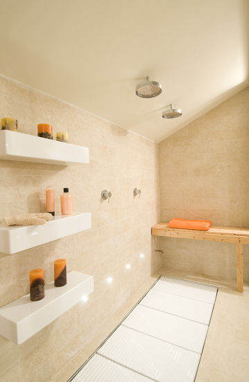 Modern Home Interior Shower Editorial Stock Photo - Stock Image ...