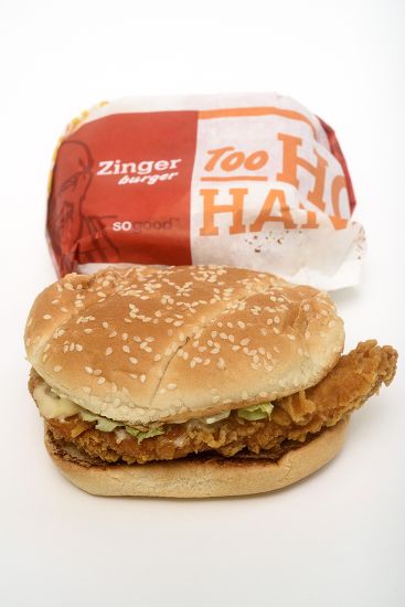 Kfc Zinger Burger Wrapper Editorial Stock Photo - Stock Image ...