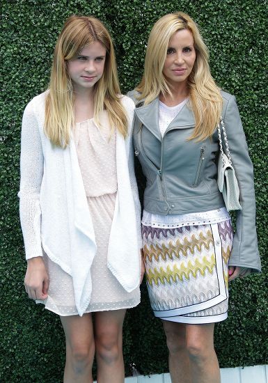 Camille Grammer Daughter Mason Olivia Grammer Editorial Stock Photo ...