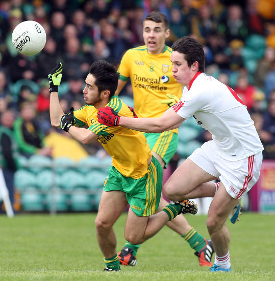 Donegals Naoise Obaoill Tyrones Colin Campbell Editorial Stock Photo ...