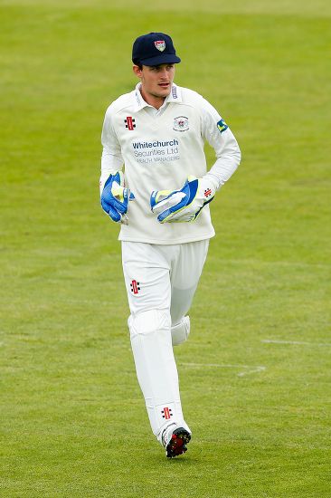 Gareth Roderick Gloucestershire Runs Back Clubhouse Editorial Stock ...
