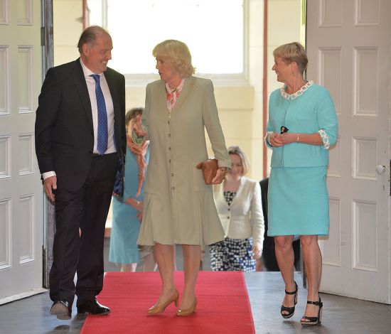 Eddie Walsh Camilla Duchess Cornwall Constance Editorial Stock Photo ...