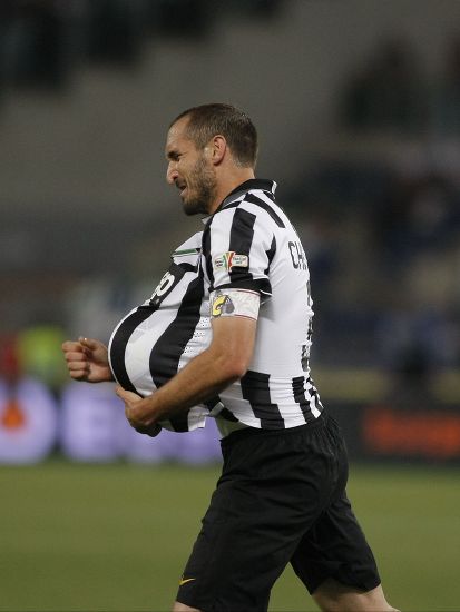 Giorgio Chielini After Goal Editorial Stock Photo - Stock Image ...