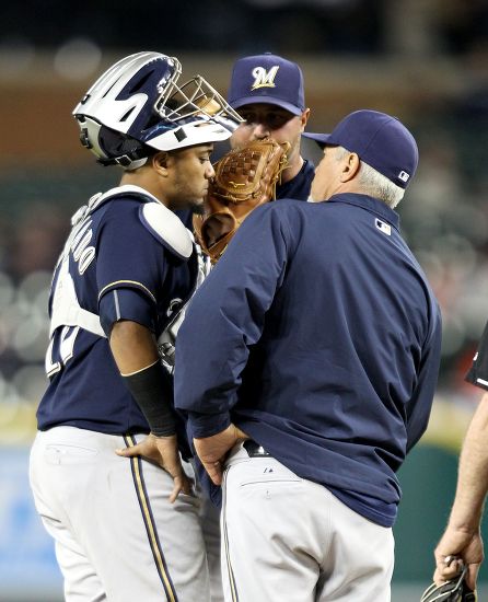 Milwaukee Brewers Pitching Coach Rick Kranitz Editorial Stock Photo ...