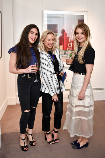 Steph Kramer Liz Stone Charlotte Woodroffe Editorial Stock Photo ...