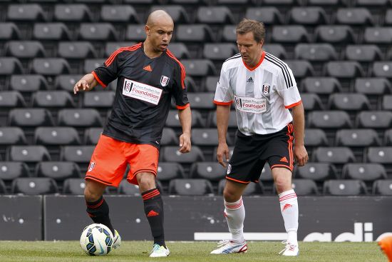 Footballer Danny Webber Fulham Legend Shooting Editorial Stock Photo ...