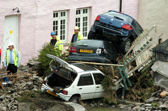 Cars Caught Flooding Editorial Stock Photo - Stock Image | Shutterstock