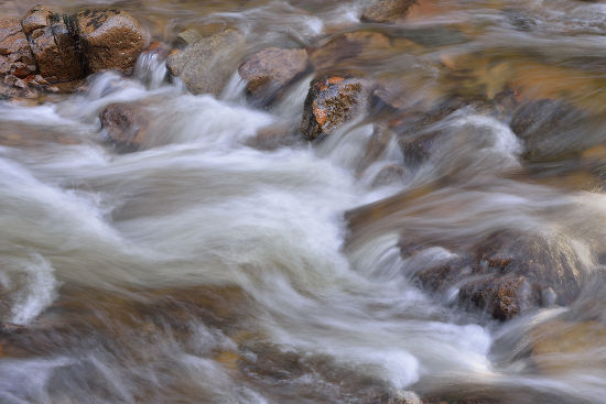 Water Running Over Rocks Brook Autumn Editorial Stock Photo - Stock ...