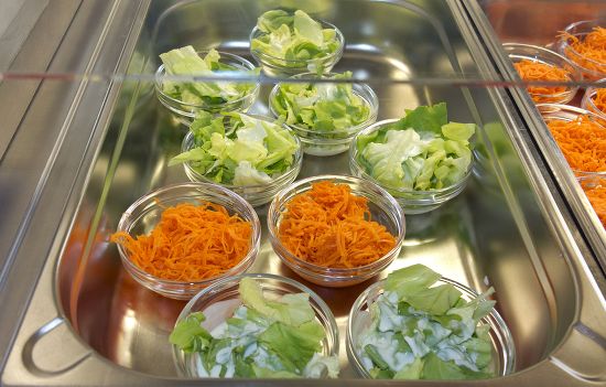 Salads School Canteen Editorial Stock Photo - Stock Image | Shutterstock