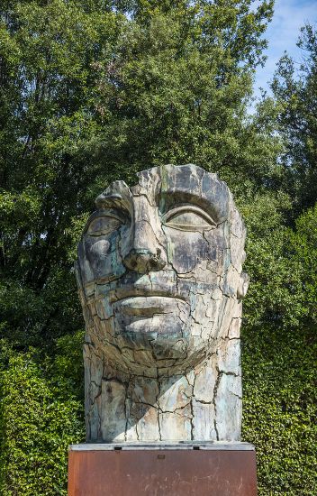 Head Roman Giant Sculpture By Igor Editorial Stock Photo - Stock Image ...