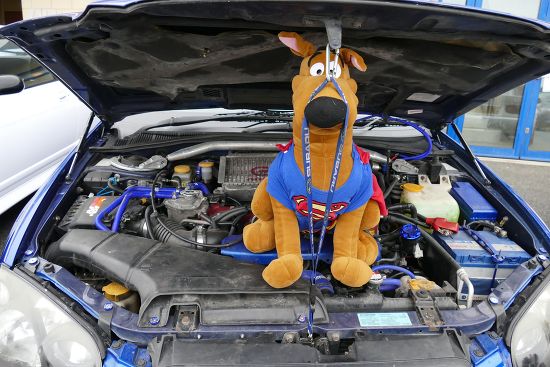 Scooby Doo Mascot Subaru Engine Editorial Stock Photo - Stock Image ...