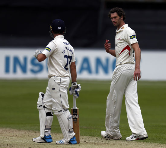 Charlie Shreck Leicestershire Having Words Ryan Editorial Stock Photo ...