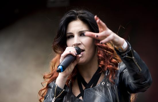 Singer Charlotte Wessels Dutch Metal Band Editorial Stock Photo - Stock ...