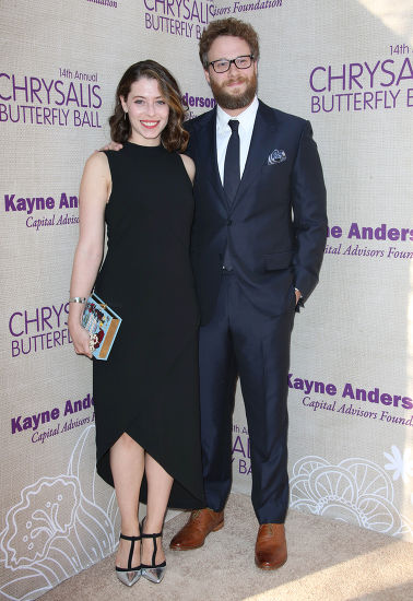 Seth Rogen Wife Lauren Miller Editorial Stock Photo - Stock Image ...